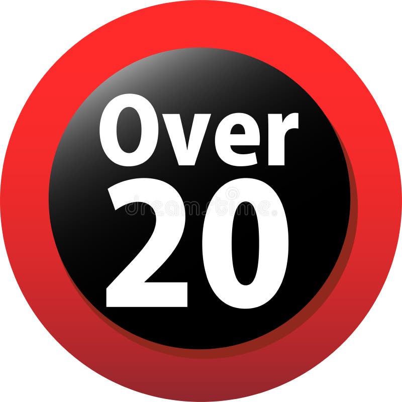 20 certificate mark stock vector. Illustration of permission - 198202584