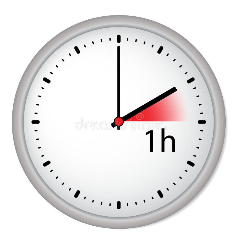 Illustration for Changing Daylight Saving Time and Standard Time Stock ...