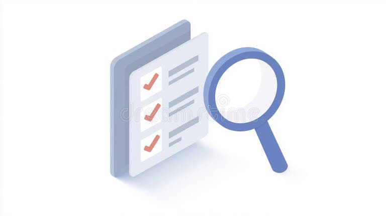 Magnifying Glass Evaluation Method Stock Illustrations – 40 Magnifying ...