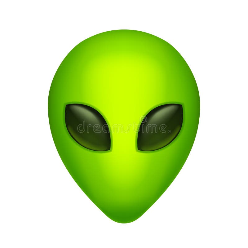 Xenomorph Head Front View