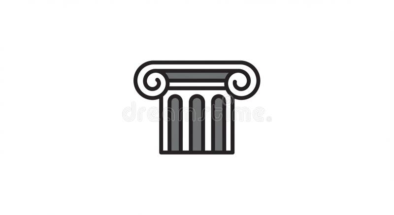 Classical Greek Ionic Column Capital Stock Illustrations – 2,113 ...