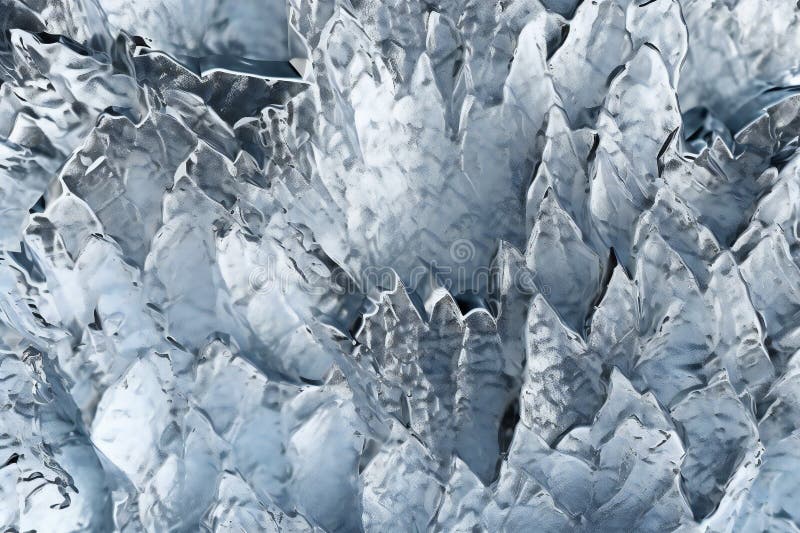 Close Up of Ice Structure, Abstract Background and Texture for Design ...