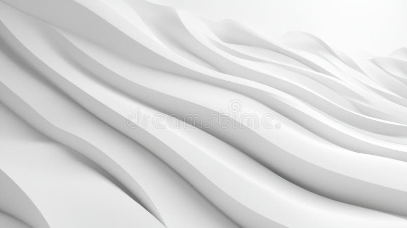 An Illustration with a Close-up of Wavy Lines that Create the Illusion ...