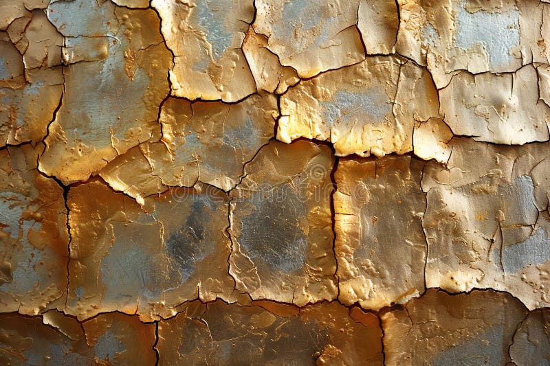 Closeup Image of an Old Gold Paint Effect, High Quality, High ...