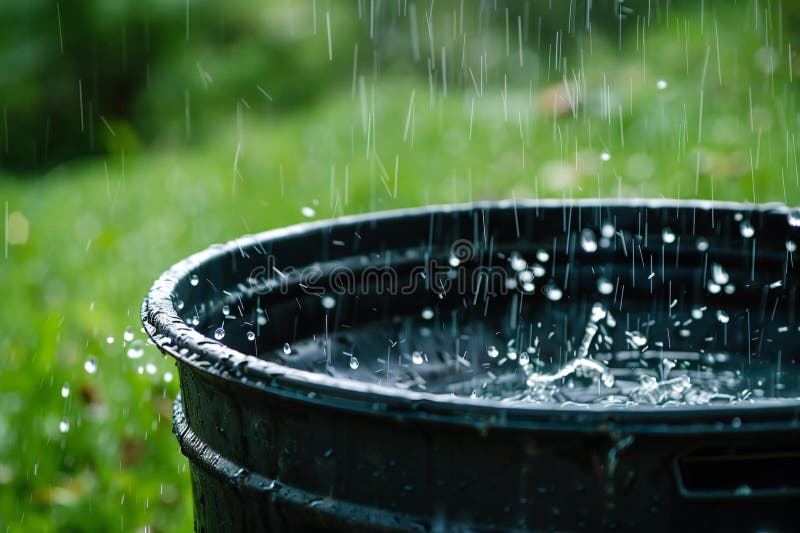 Black Plastic Water Barrel Stock Illustrations – 701 Black Plastic ...