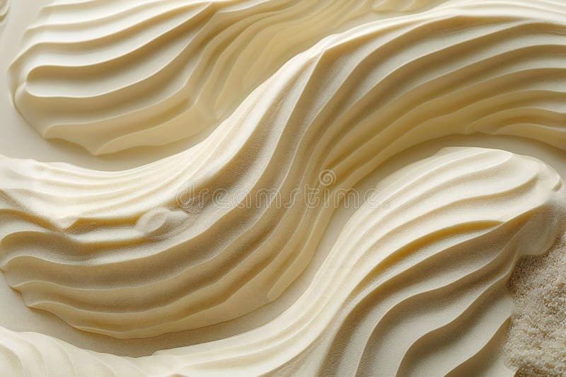 A Closeup of the Sand Texture, Showcasing Detailed Patterns and ...