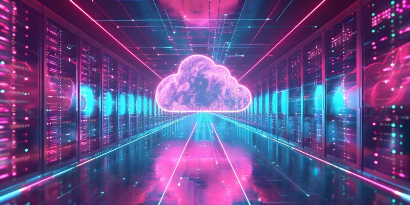 Illustration of Cloud Computing Data Centers. Concept Technology, Cloud ... Illustration of Cloud Computing Data Centers. Concept Technology, Cloud ...