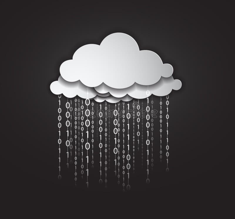 Illustration of Clouds Computing Services Stock Vector - Illustration ...