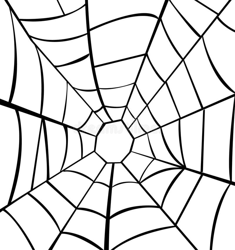 Illustration of cobweb stock vector. Illustration of abandon - 39008404