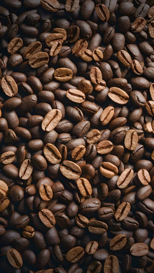 Illustration of Coffee Beans Background Stock Illustration ...