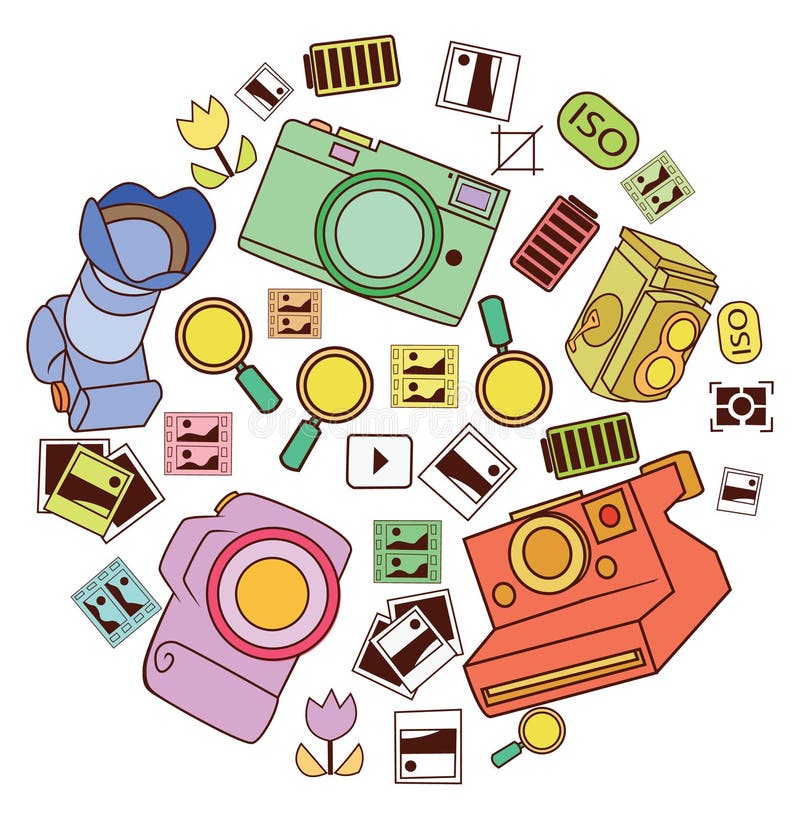 Illustration Collection of Set Vector Object Stock Vector ...