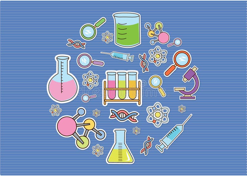 Illustration Collection of Set Vector Science Stock Vector ...