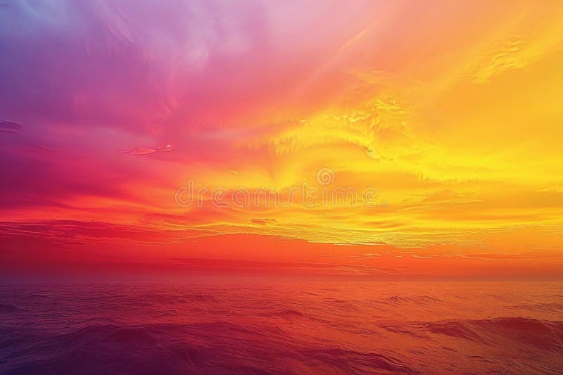 Illustration of Color Gradient of Yellow, Orange, and Red, High Quality ...