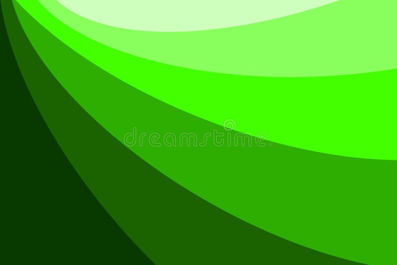 Green Gradation Forest Land and Grass Background Stock Illustration ...