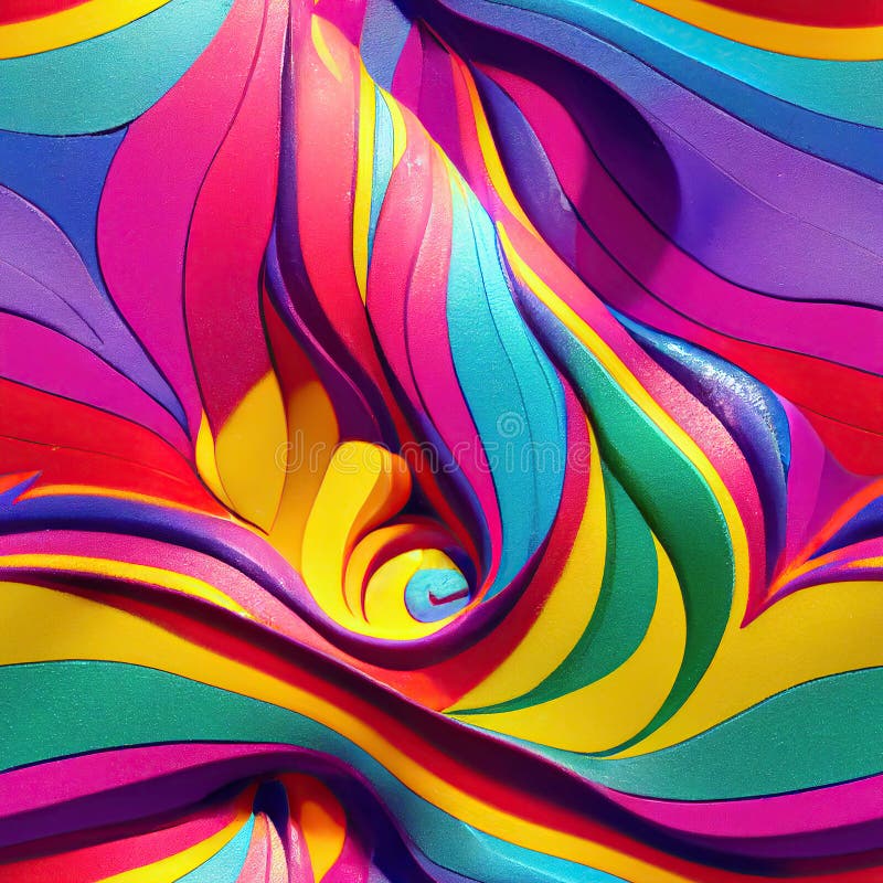 Illustration of Colorful Abstract Design Graphic Shape Stock ...