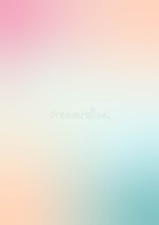 Colorful Abstract Pastel Soft Gradient Background. Stock Illustration ...