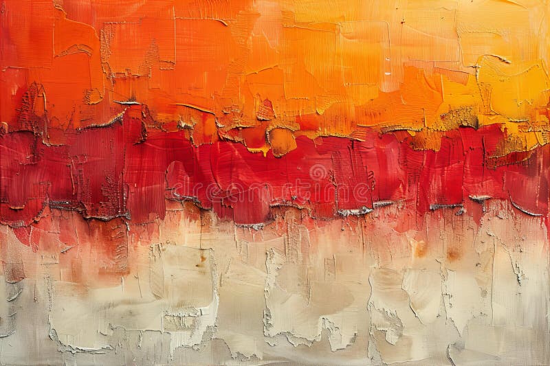 Illustration of Colorful Abstract Red and Orange, High Quality, High ...