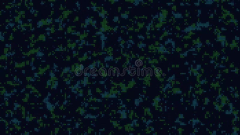 Illustration of Colorful Digital Hi-Tech Wallpaper Stock Footage ...