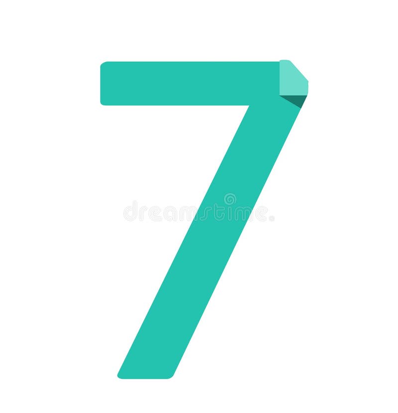 Illustration of Colorful Number Stock Vector - Illustration of study ...