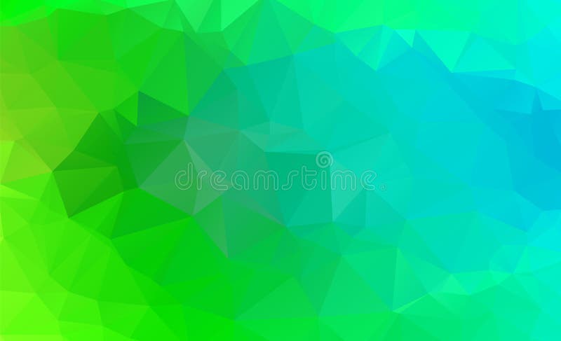Colorful Swirl Rainbow Polygon Background or Frame. Abstract Rectangle ...