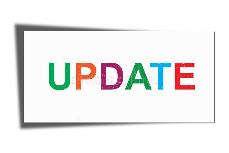 New update sign stock vector. Illustration of isolated - 95375729