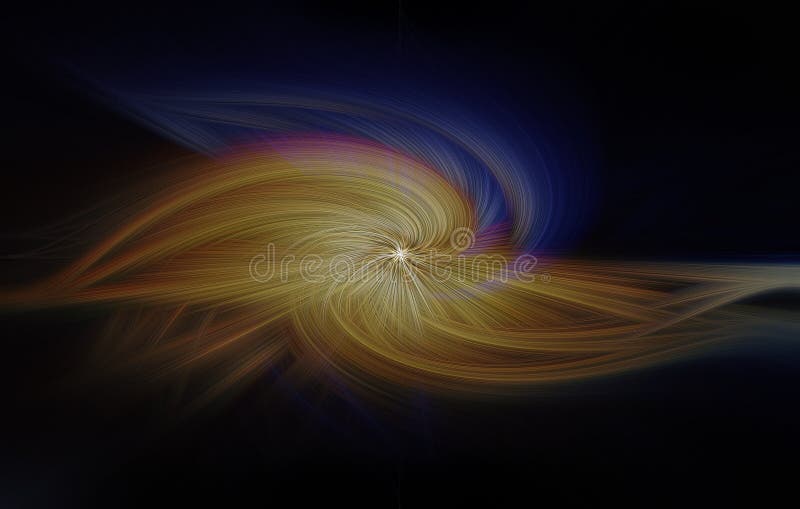 Illustration Colorful Wavy Abstract Pattern- a Cool Background Stock ...