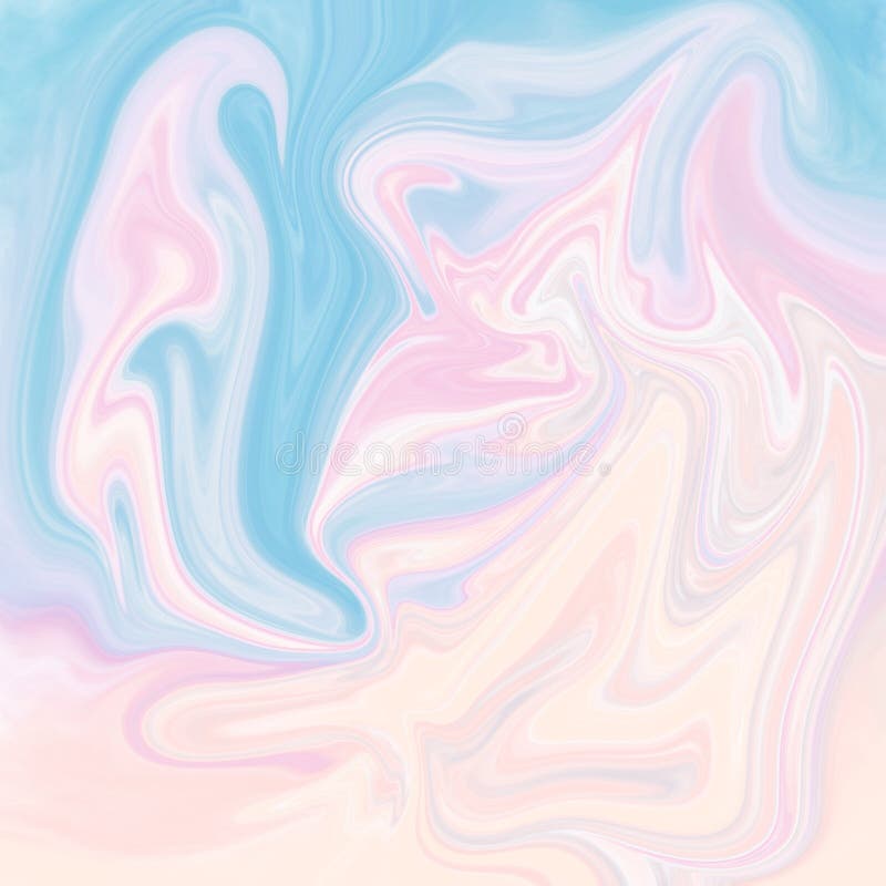 Illustration of Colors of Blue, Pink and White Mixed Together Stock ...