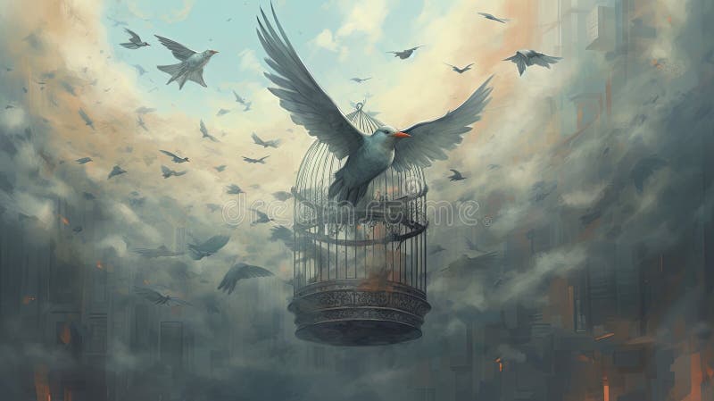 An Illustration that Communicates Freedom - Made with Generative AI ...