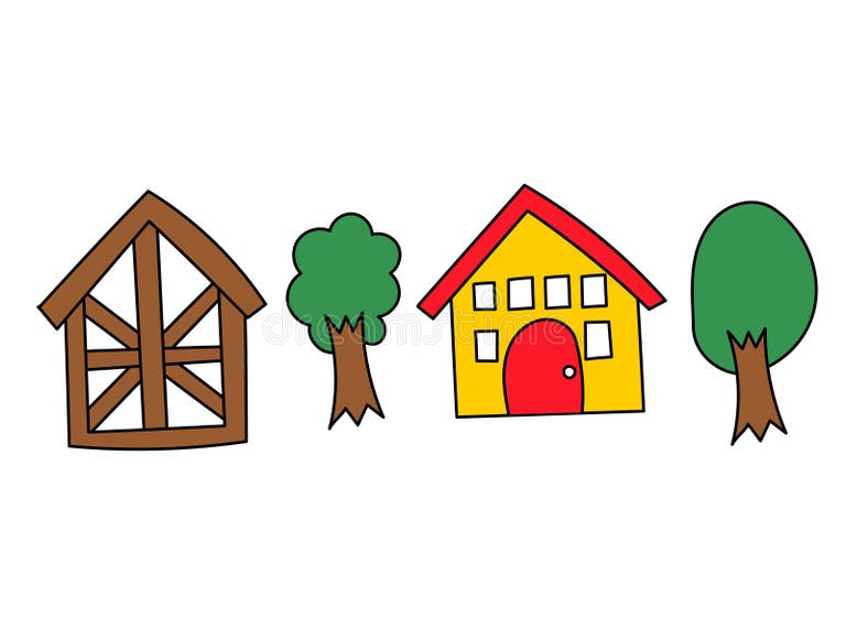 Illustration of Comparison between HTML and CSS Stock Illustration ...