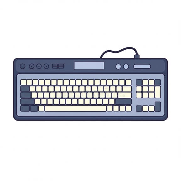 Typical Keyboard Layout Stock Illustrations – 120 Typical Keyboard ...
