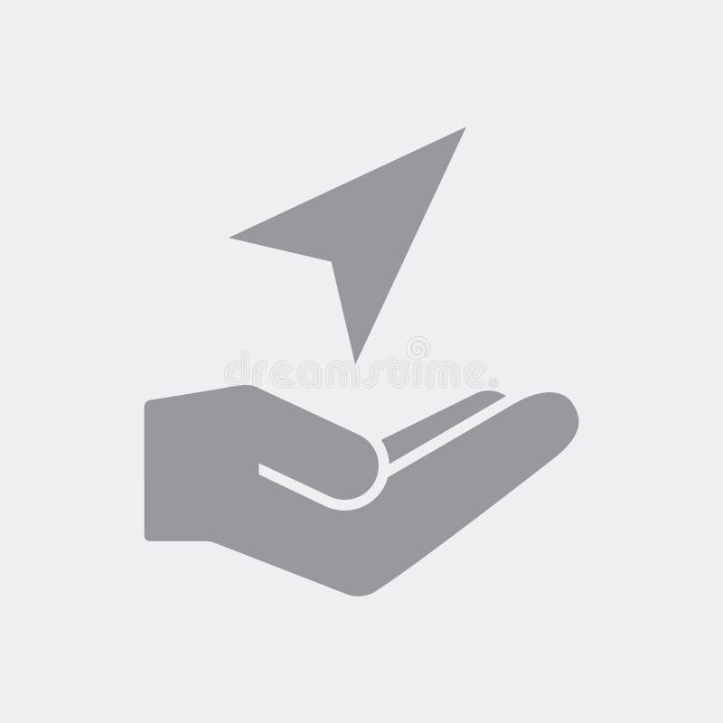 Direction Map Concept. Flat, Clean, Minimal and Isolated Vector Stock ...