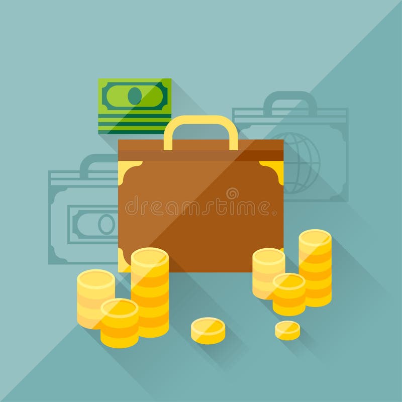 Illustration Concept of Insurance in Flat Design Stock Vector ...