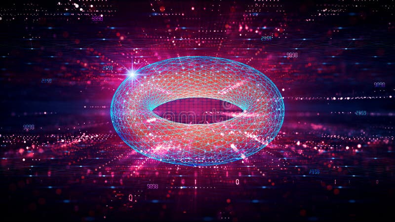 Illustration Conceptuelle De La Topologie Computationnelle Illustration ...