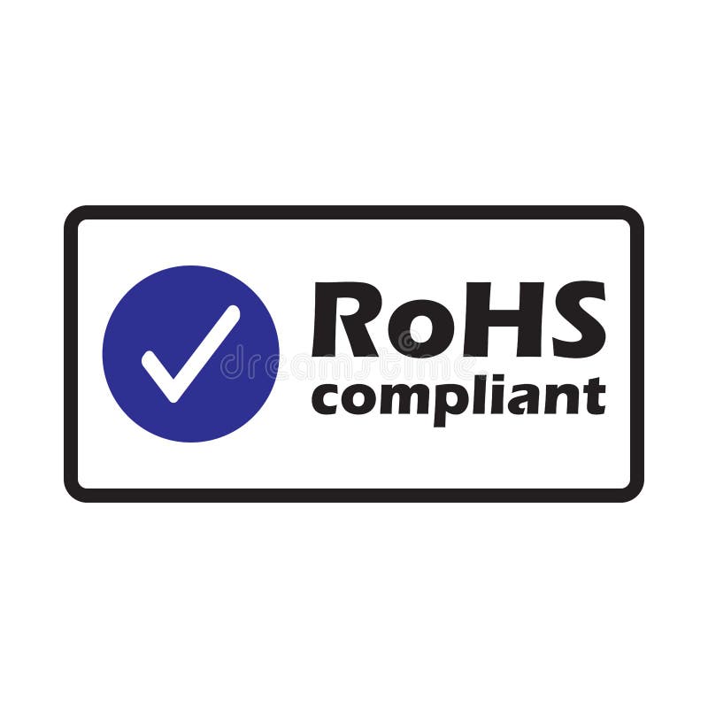 Signe Vert Conforme De RoHS Illustration Stock - Illustration du ...