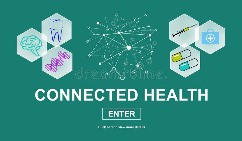 Integrated Healthcare / E-health Concept Illustration Stock Vector ...