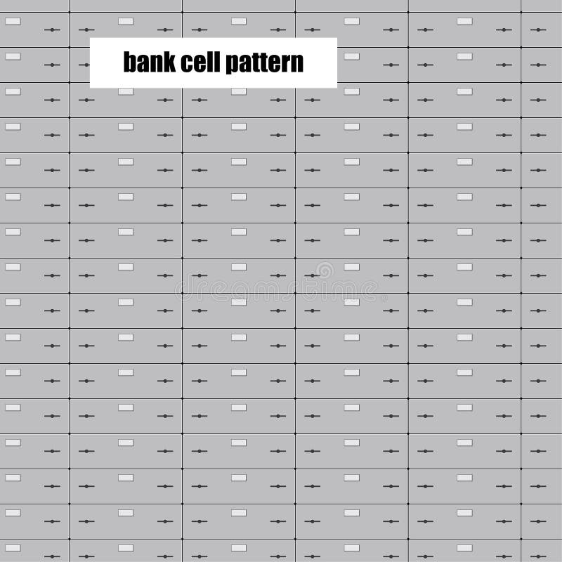 Illustration Consisting of Bank Cells Pattern Stock Vector ...