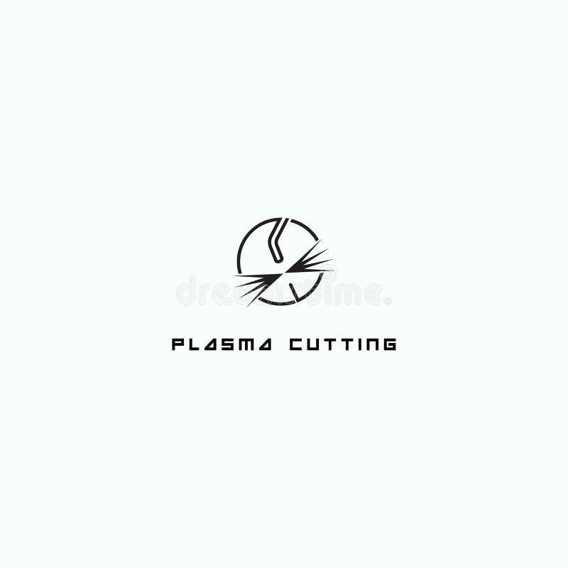 An Illustration Consisting of a Plasma Cutting Nozzle Stock Vector ...