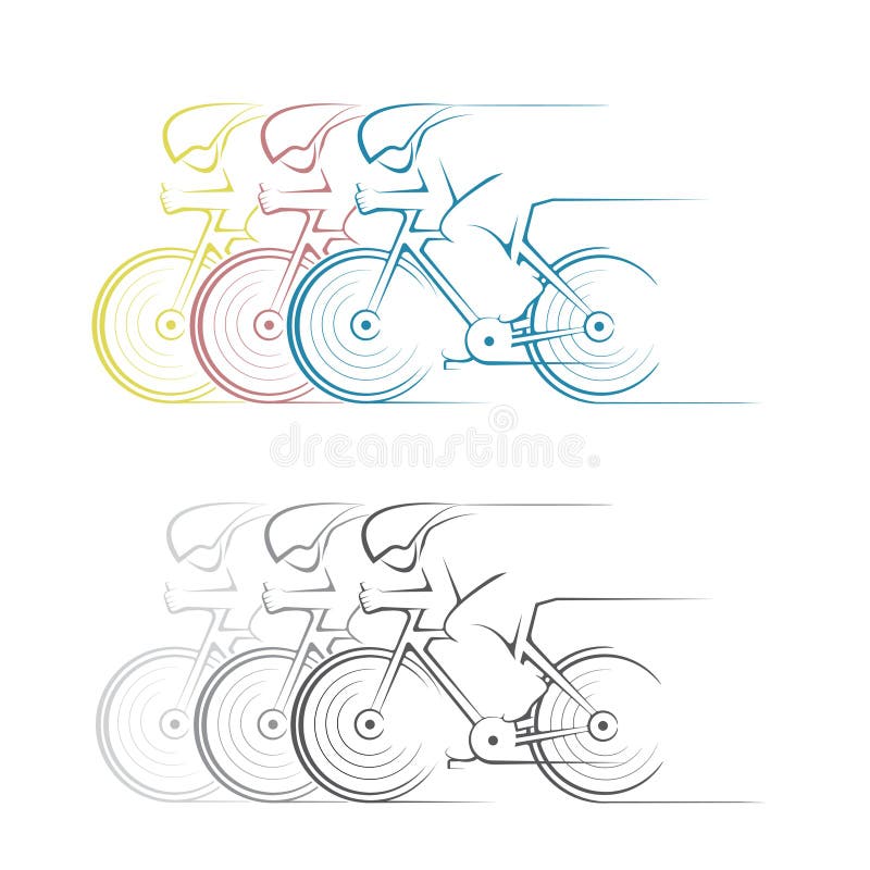 Two Cyclists Stock Illustrations – 216 Two Cyclists Stock Illustrations ...