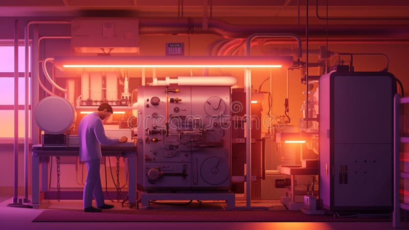 Illustration of a Contemporary Mechanical Testing Laboratory with a ...