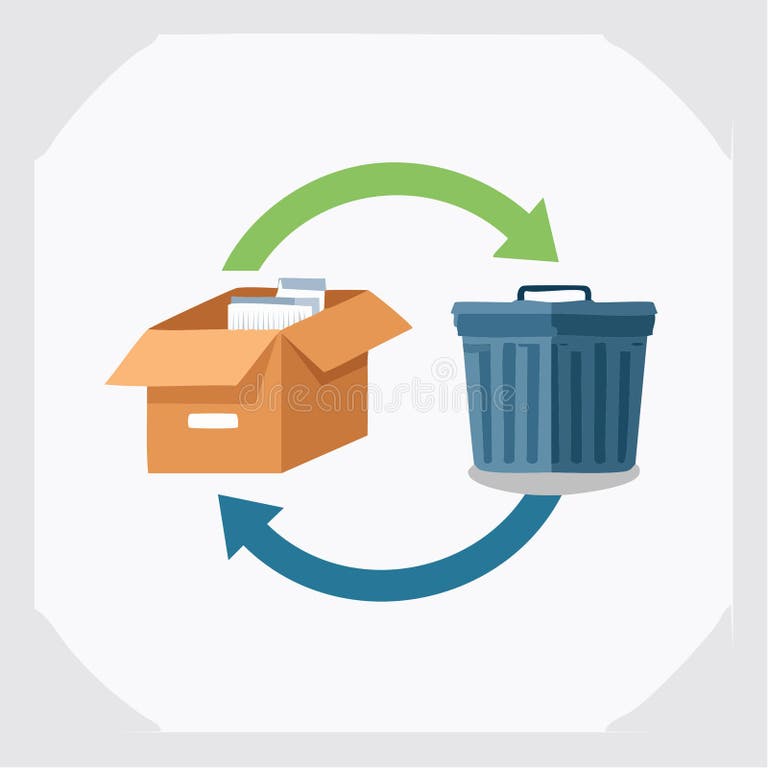 Document Recycling Stock Illustrations – 9,536 Document Recycling Stock ...