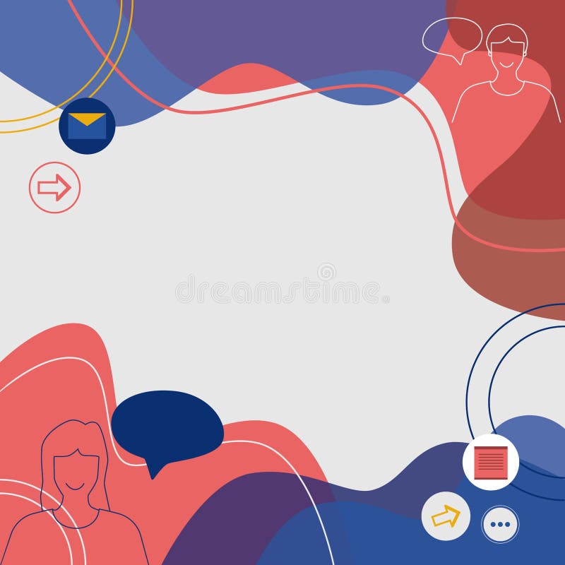 Drawing Chattering Stock Illustrations – 79 Drawing Chattering Stock ...