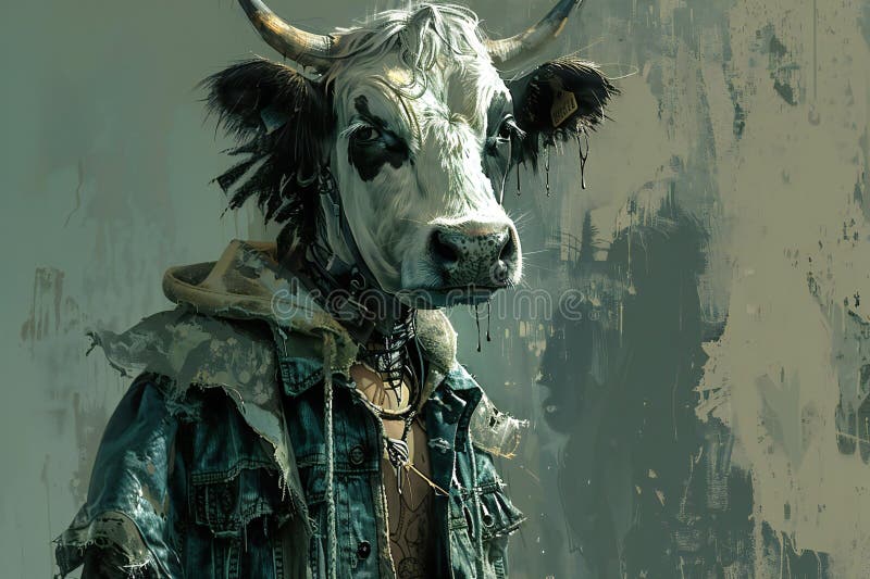 Cow is a Disney Character Dressed in Costume, High Quality, High ...