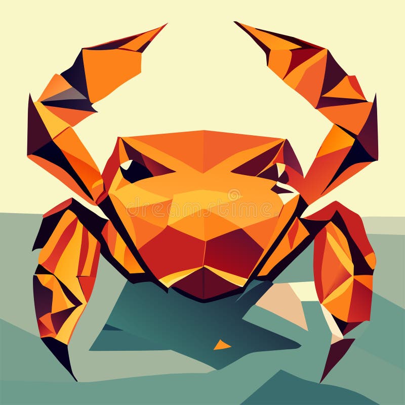 Poly Crab Stock Illustrations – 174 Poly Crab Stock Illustrations ...