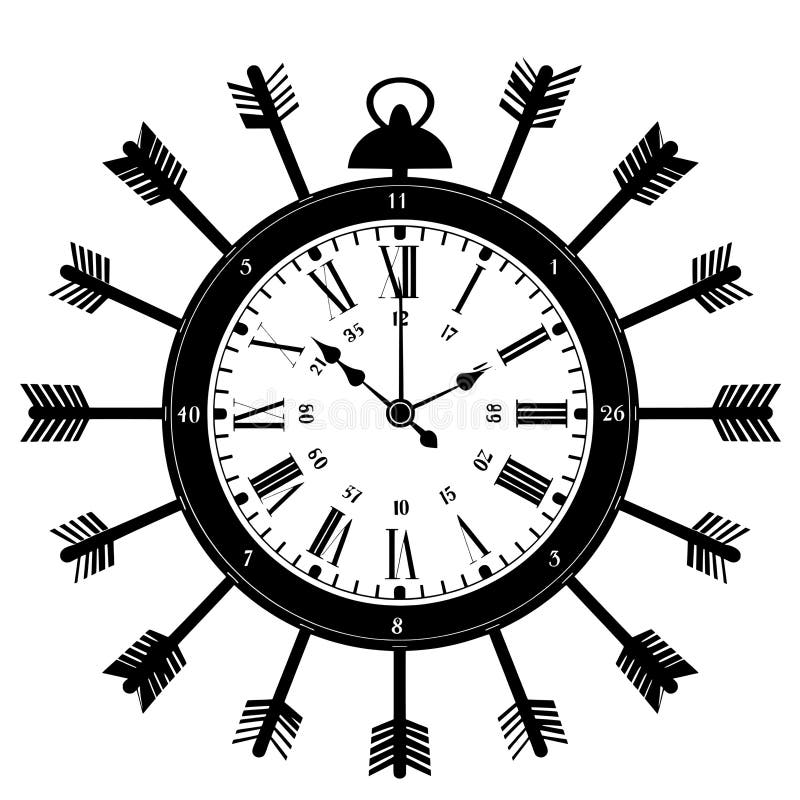 Presenting Create an Icon of the Clock Face with Arrows, Symbolizing ...