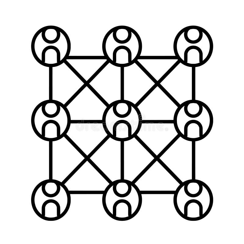 Showing Create an Icon Representing the Exchange of People between Two Connections, Simple ...