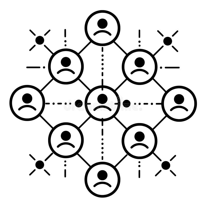 Showing Create an Icon Representing the Exchange of People between Two Connections, Simple ...