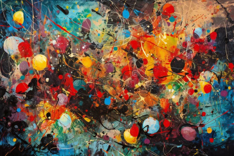 Creative Education Expressionist, Abstract, Colors Stock Illustration ...