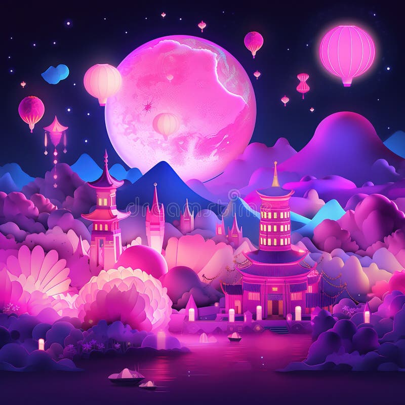 Illustration of Creative Manipulation of Paper Craft Stock Illustration ...