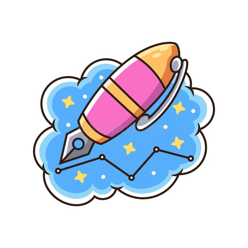 Illustration White Wings Cartoon Stock Vector - Illustration of bird ...