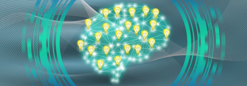 Concept of creativity stock illustration. Illustration of intelligence ...